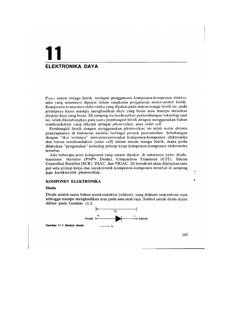 Elektronika Daya Bab 11 ELDA Zuhal | PDF