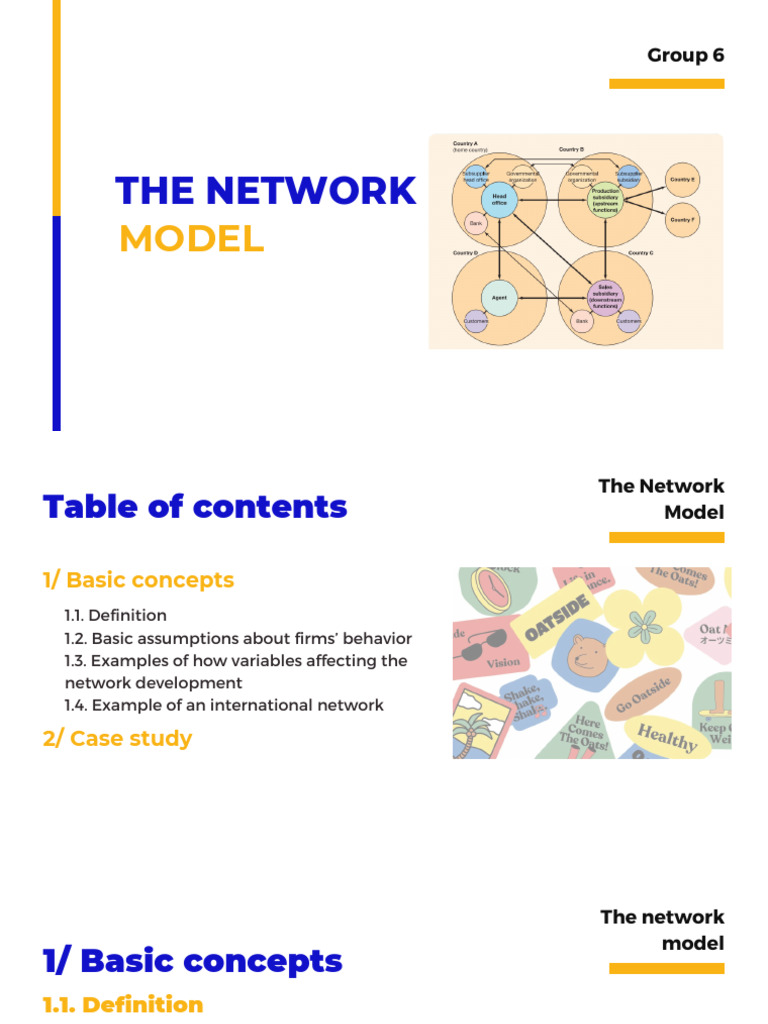 [GROUP 6] the Network Model | PDF