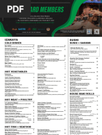 Tonchin Menu | PDF