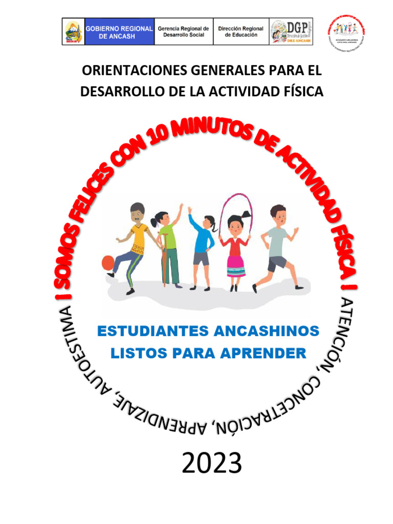 Orientaciones para Des - Actividad Física | PDF