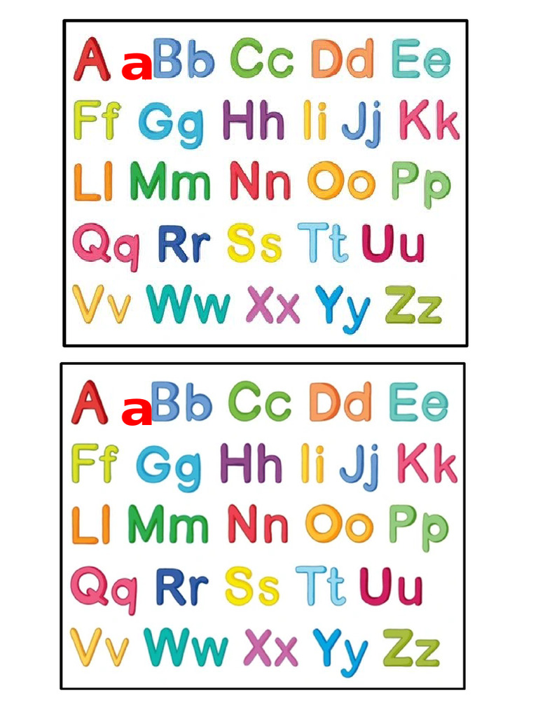 Abcd Reading Card | PDF