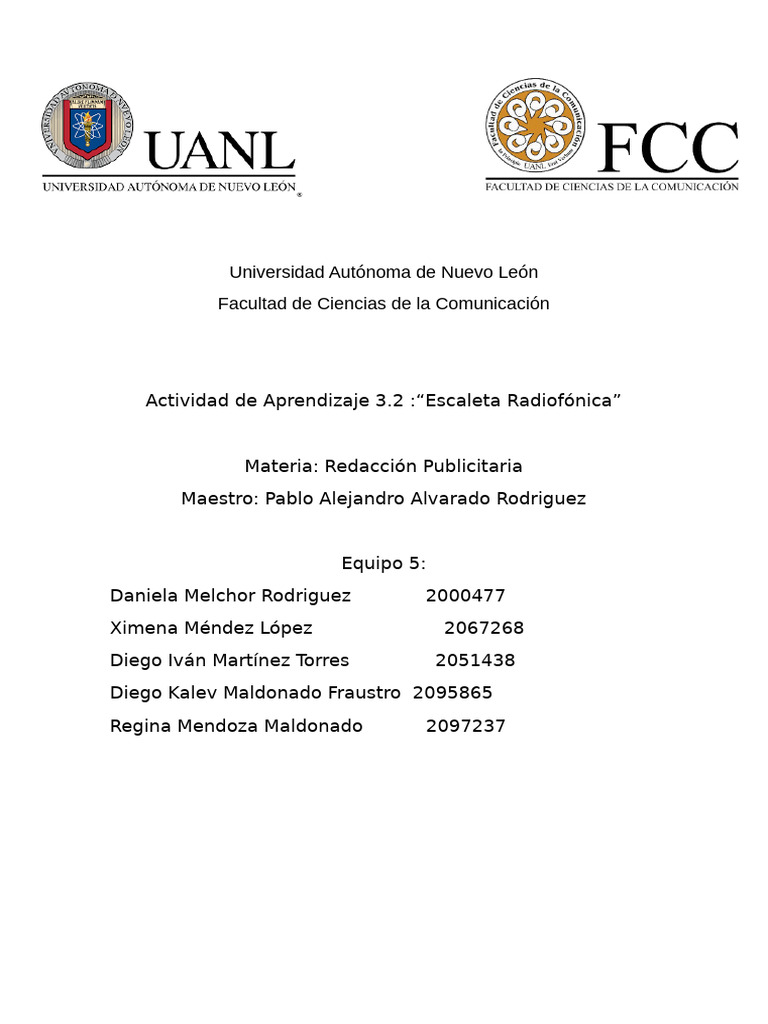 Act3.2 N76 Eq5 | PDF | Spotify