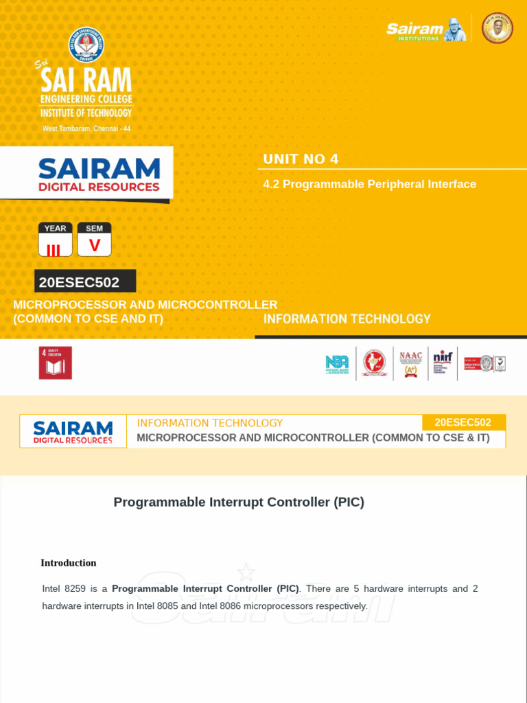 4.5 Programmable Interrupt Controller | PDF