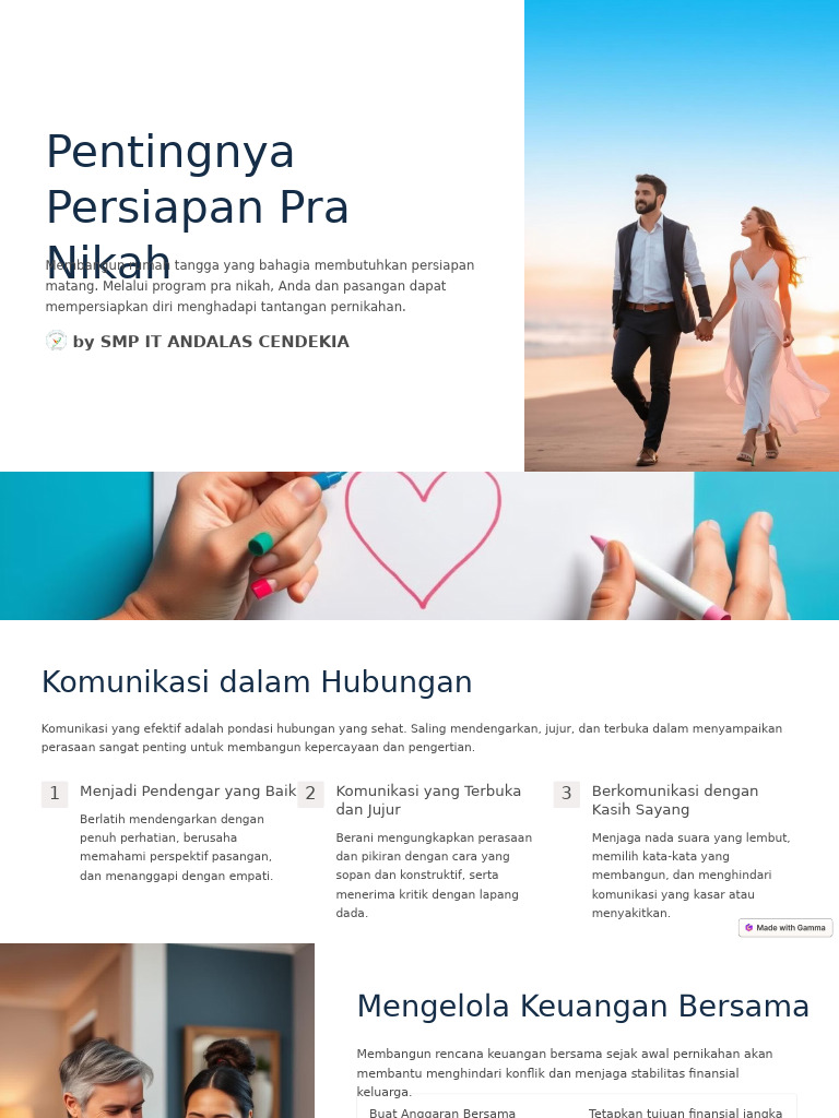 Pentingnya Persiapan Pra Nikah Pdf