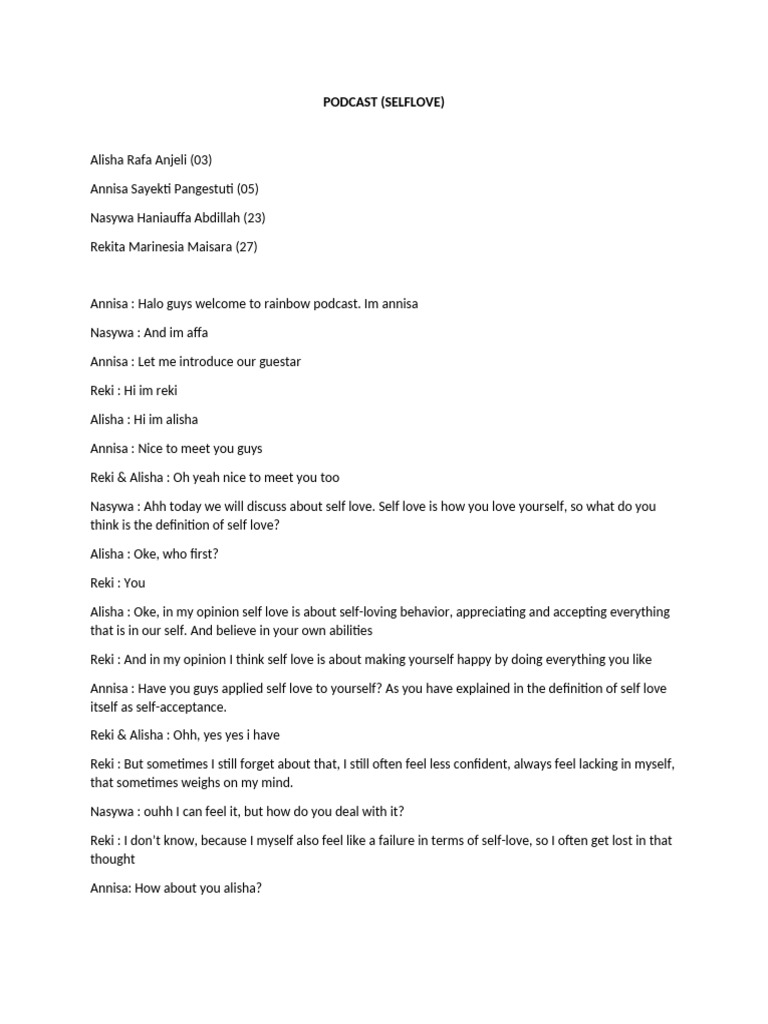 Sasing Podcast | PDF