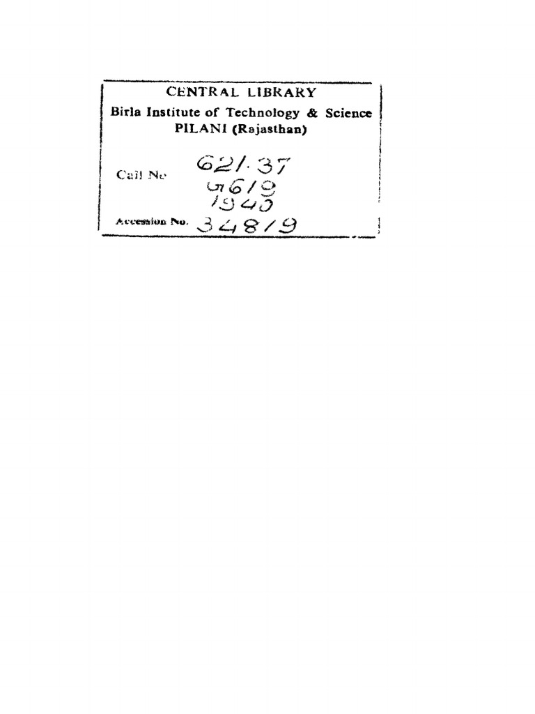 2015.19585.electrical Measurements and Measuring Instruments 1949 | PDF