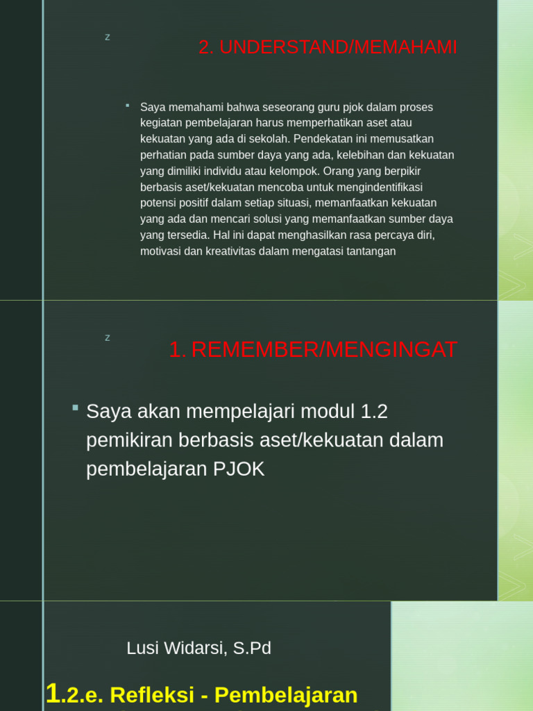 Presentasi PKG Pjok | PDF