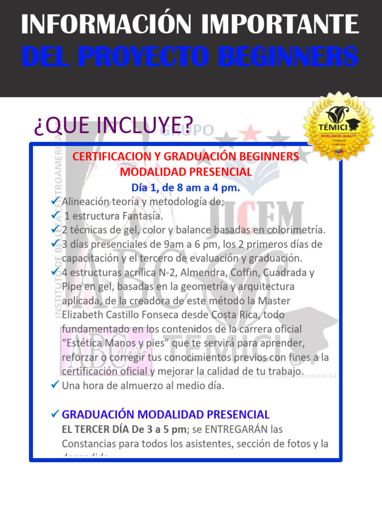 Que Incluye Certific 3.0 | PDF