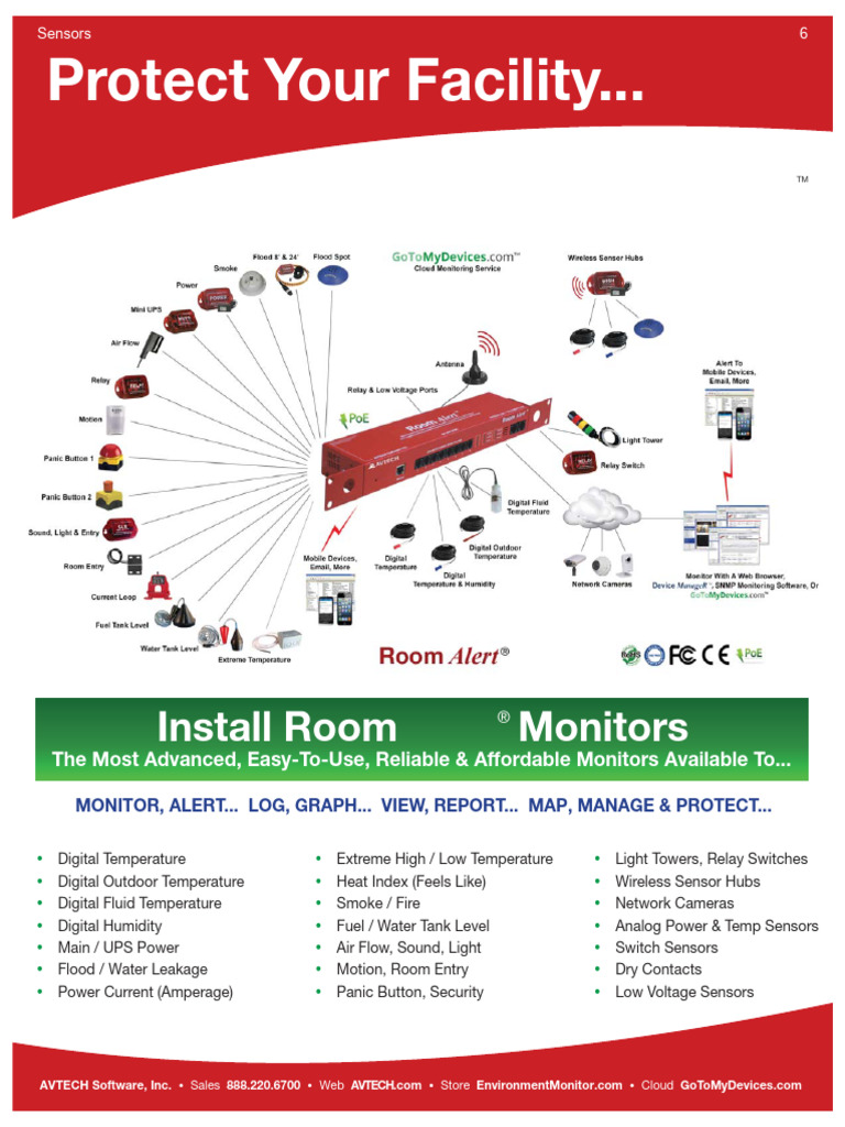 AVTECH Sensors | PDF
