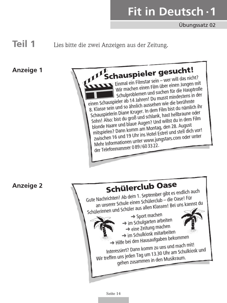 Lesen 2 | PDF