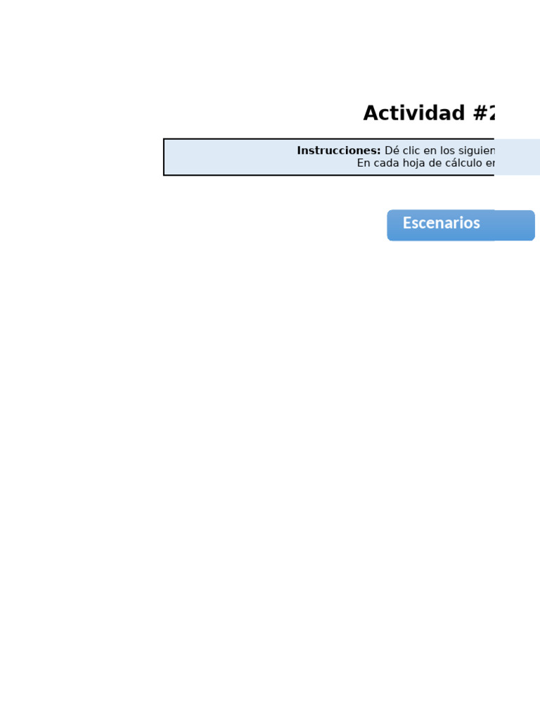 Actividad2 Escenarios | PDF