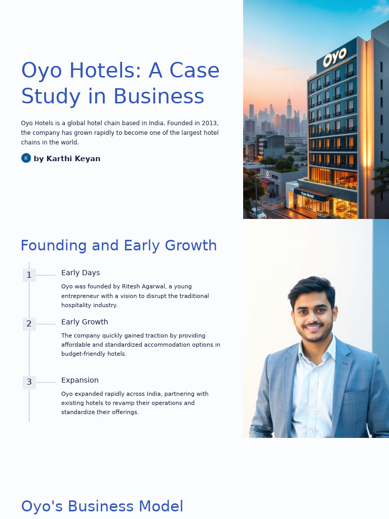 Oyo Hotels A Case Study in Business | PDF | Standardization | Economies