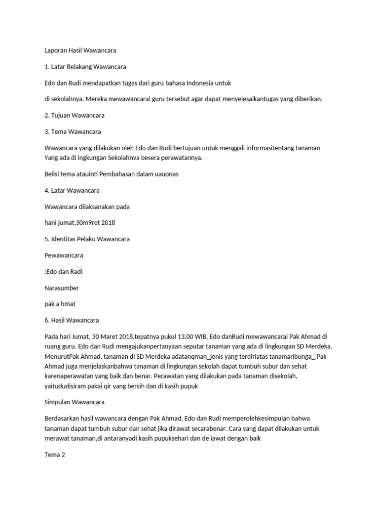 Laporan Hasil W-WPS Office | PDF