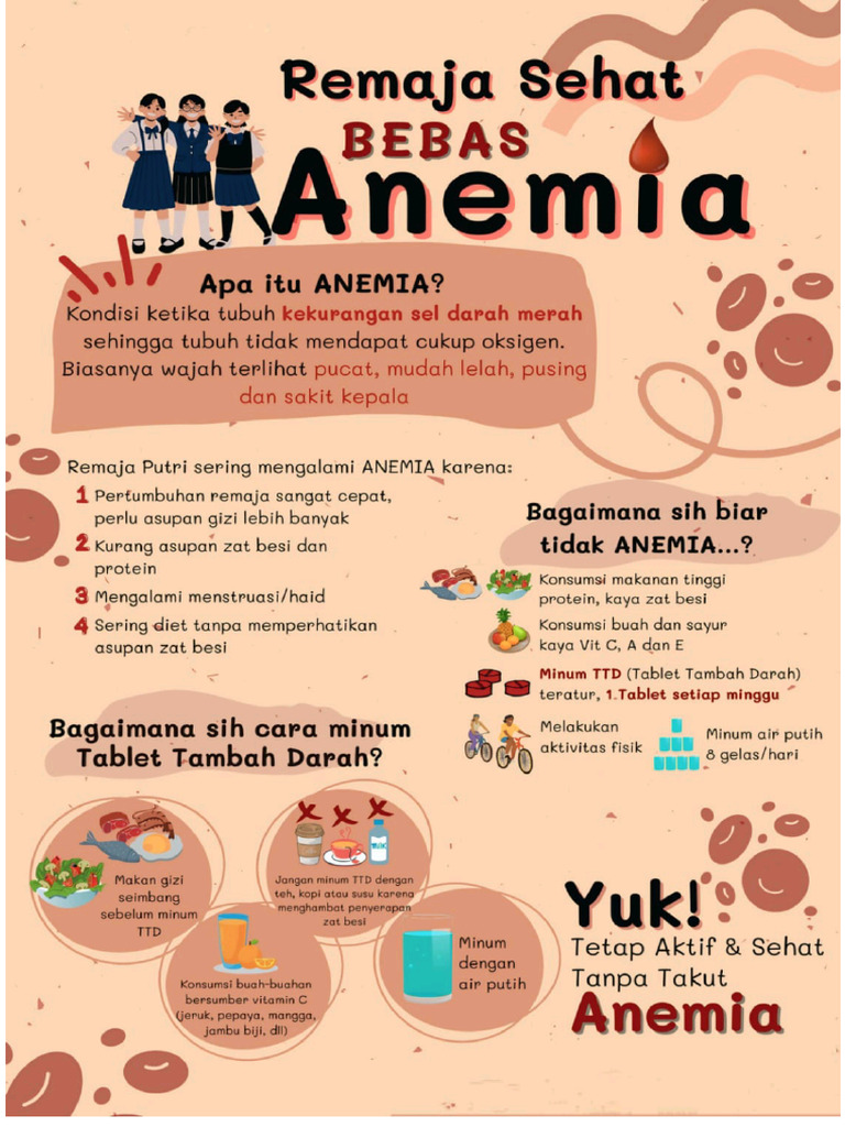FLYER ANEMIA ( NOVIA FAUZIAH) | PDF