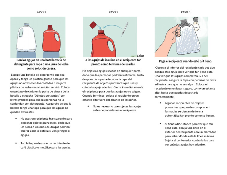 Triptico Botella | PDF