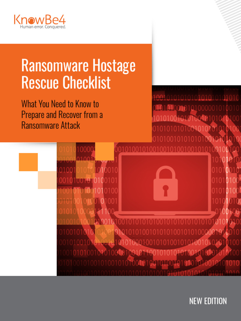Ransom Ware Checklist | PDF