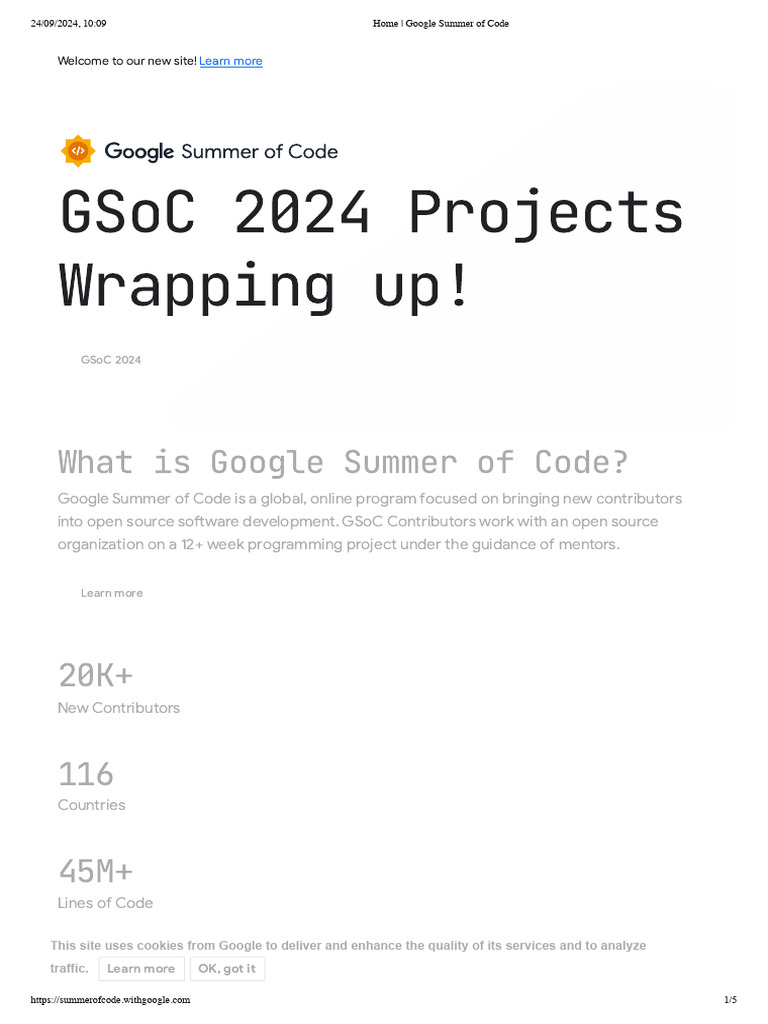 Gsoc 1 | PDF