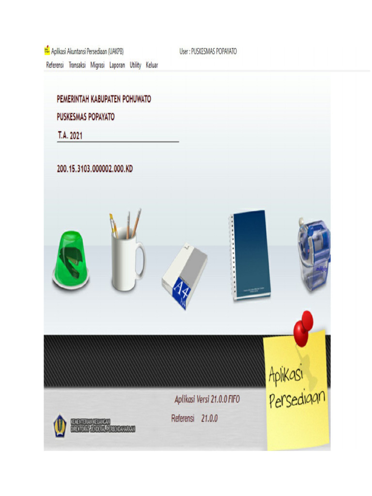 Cover Persediaan 2021 | PDF