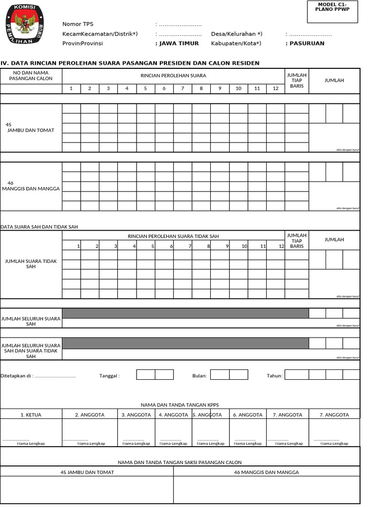 CONTOH C1 PLANO | PDF CONTOH C1 PLANO | PDF