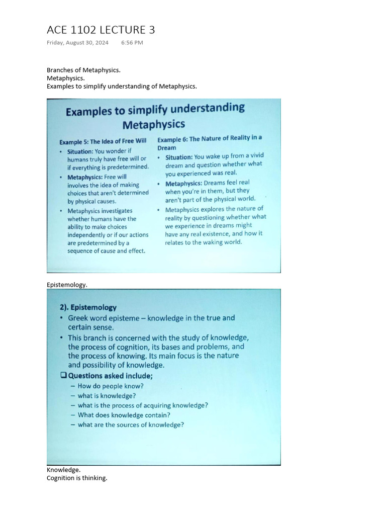 Ace 1102 Lecture 3 | PDF