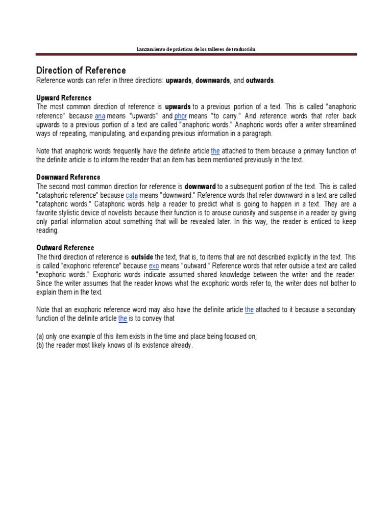 Ana Exo Cataphoric References | PDF | Nazi Germany | World War II