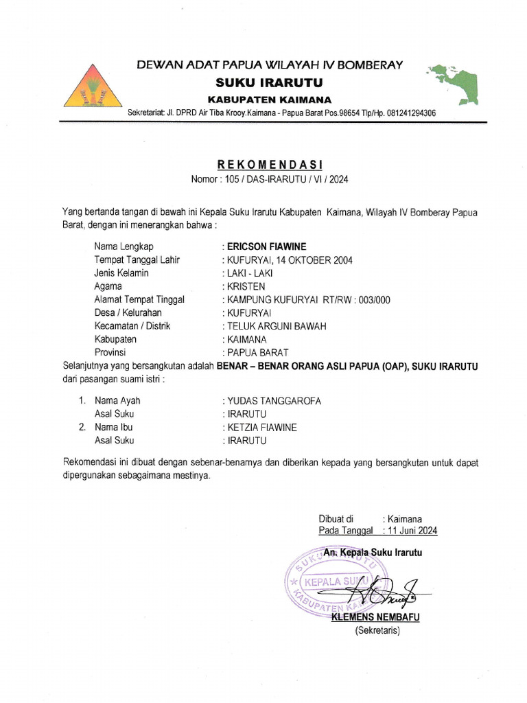 Ericson Oap | PDF