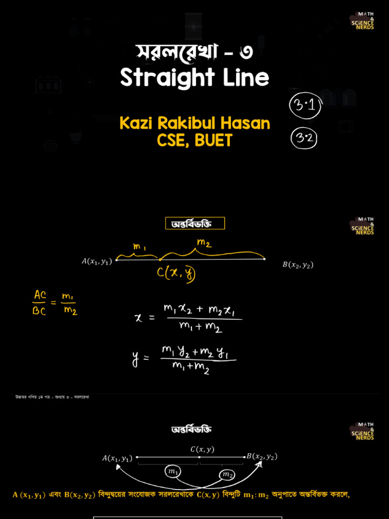 Straight Line 3 | PDF