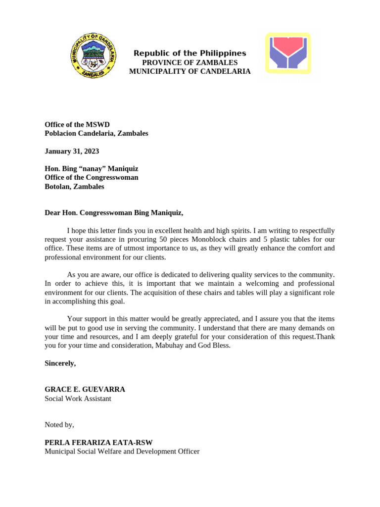 Solicitation Letter | PDF