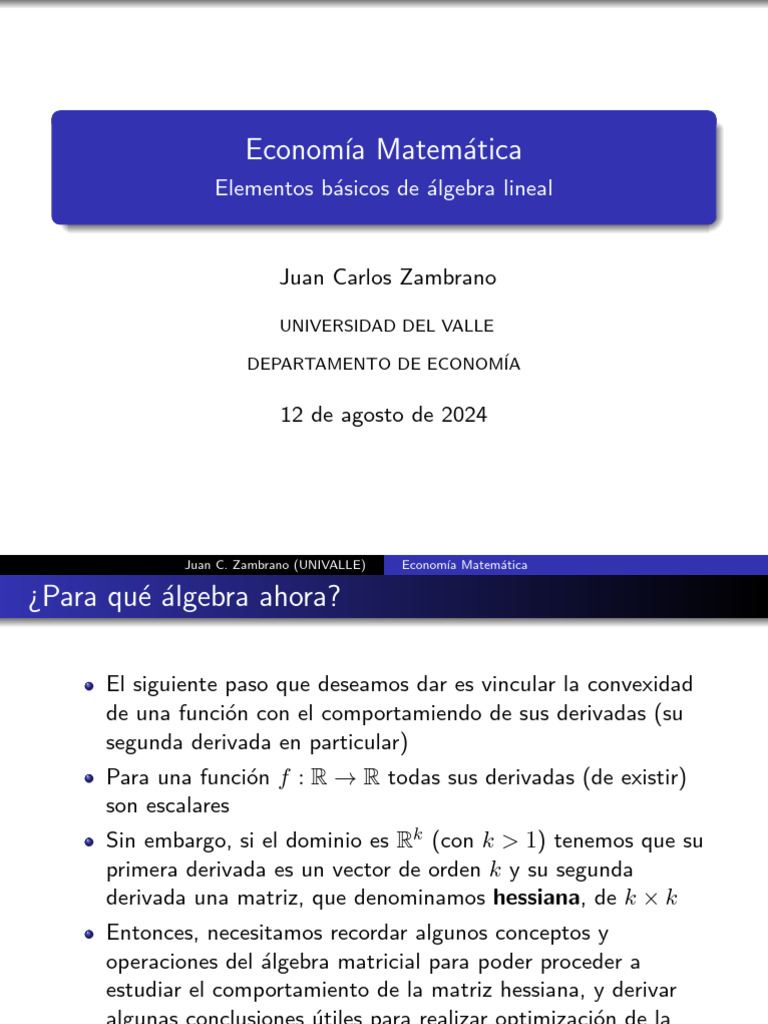 Clase 1 2024 | PDF