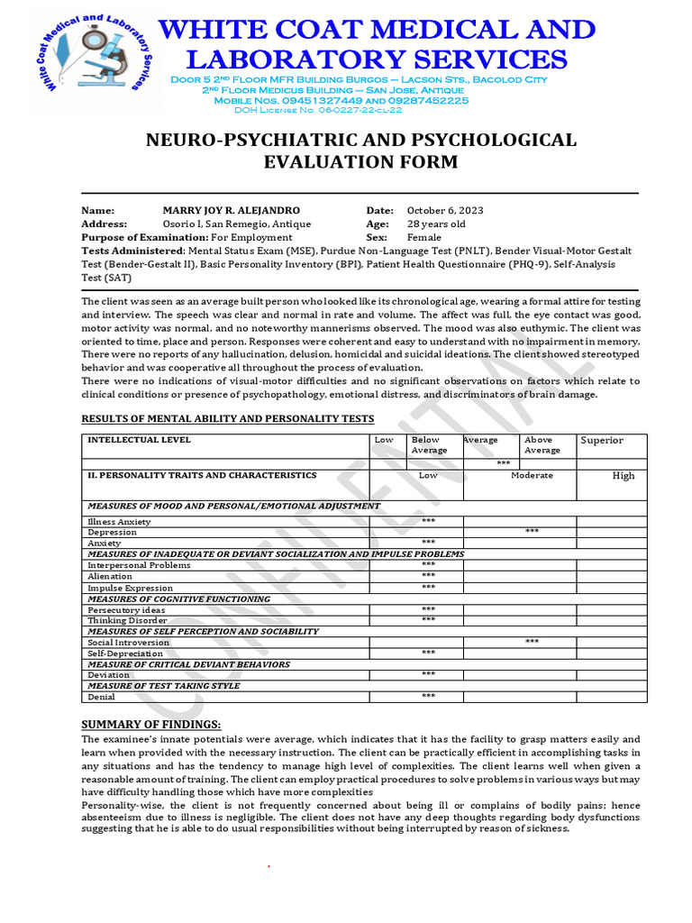 Alejandro, Marry Joy S | PDF