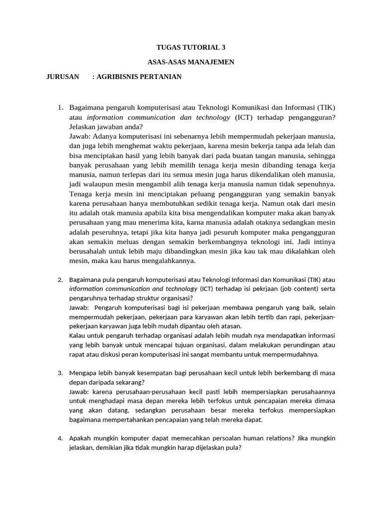 Tugas Tutorial 3 Andi Putri | PDF
