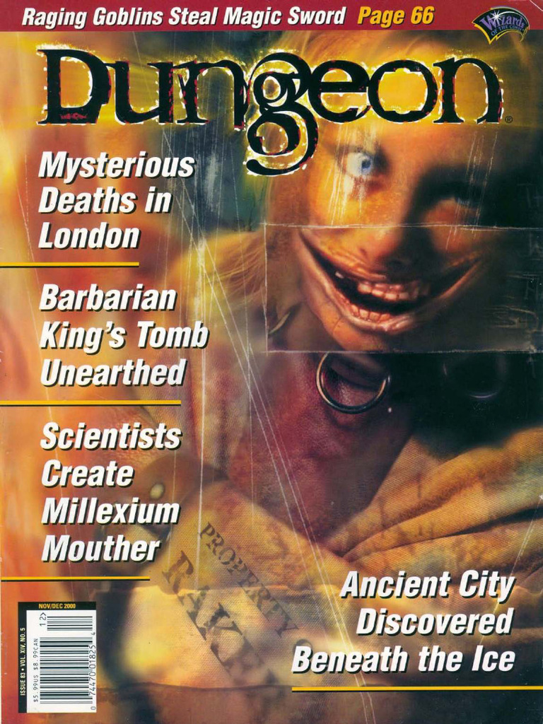 Dungeon Magazine 083 - Depths of Rage | PDF