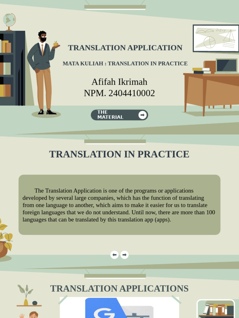 Translation Application - Afifah Ikrimah - Mata Kuliah Translation in ...