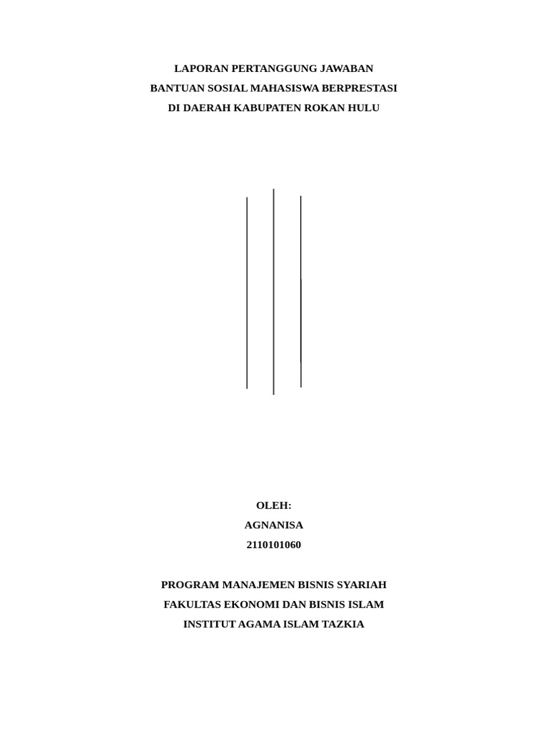 LAPORAN - PERTANGGUNG - JAWABAN - Lengkap Agna Fix | PDF