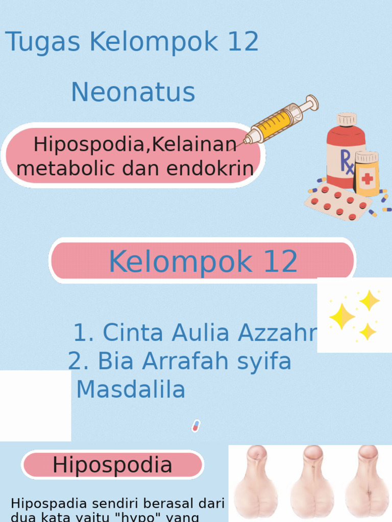 Tugas Kelompok Neonatus Kelompok 12 | PDF