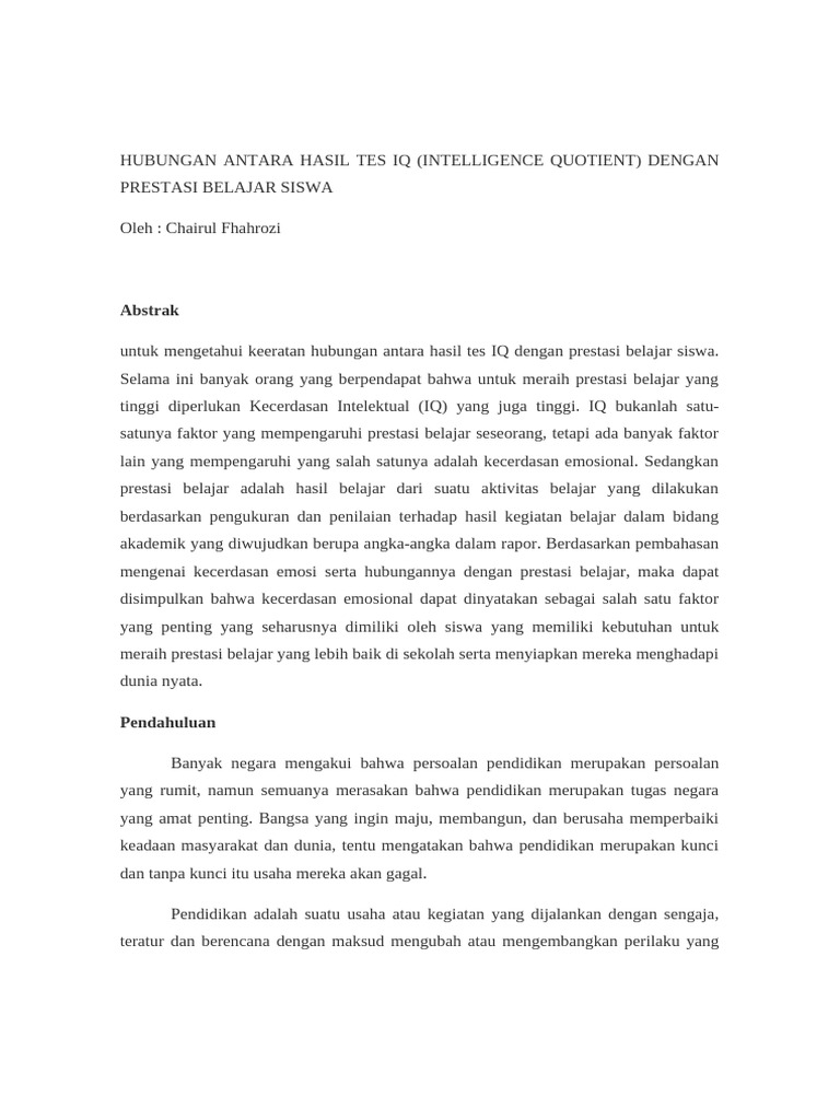 Uts Kapita Chairul | PDF