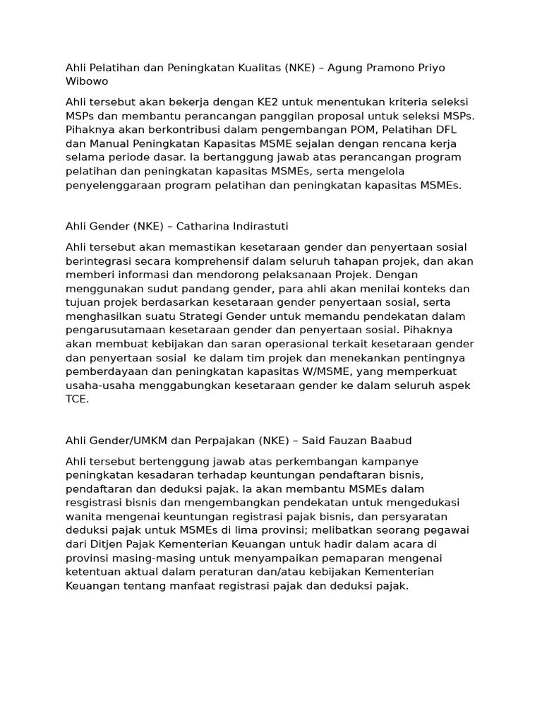 Contoh Portfolio Terjemahan | PDF | Bisnis