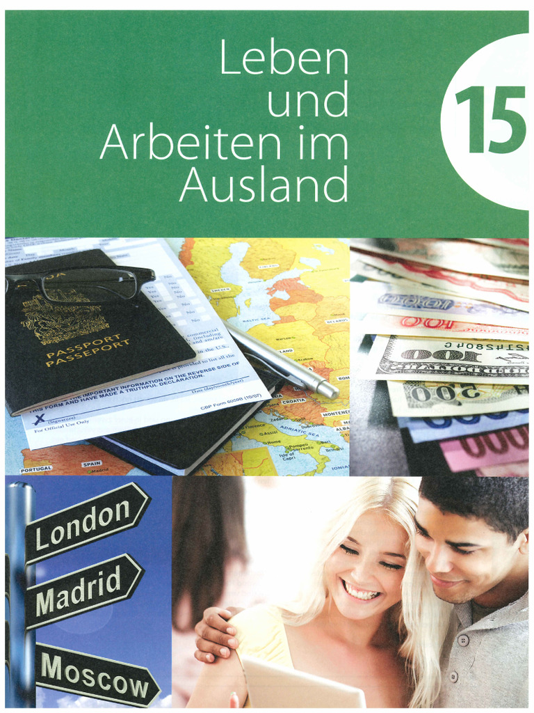 Lektion 15 Leben Und Arbeiten Im Ausland | PDF