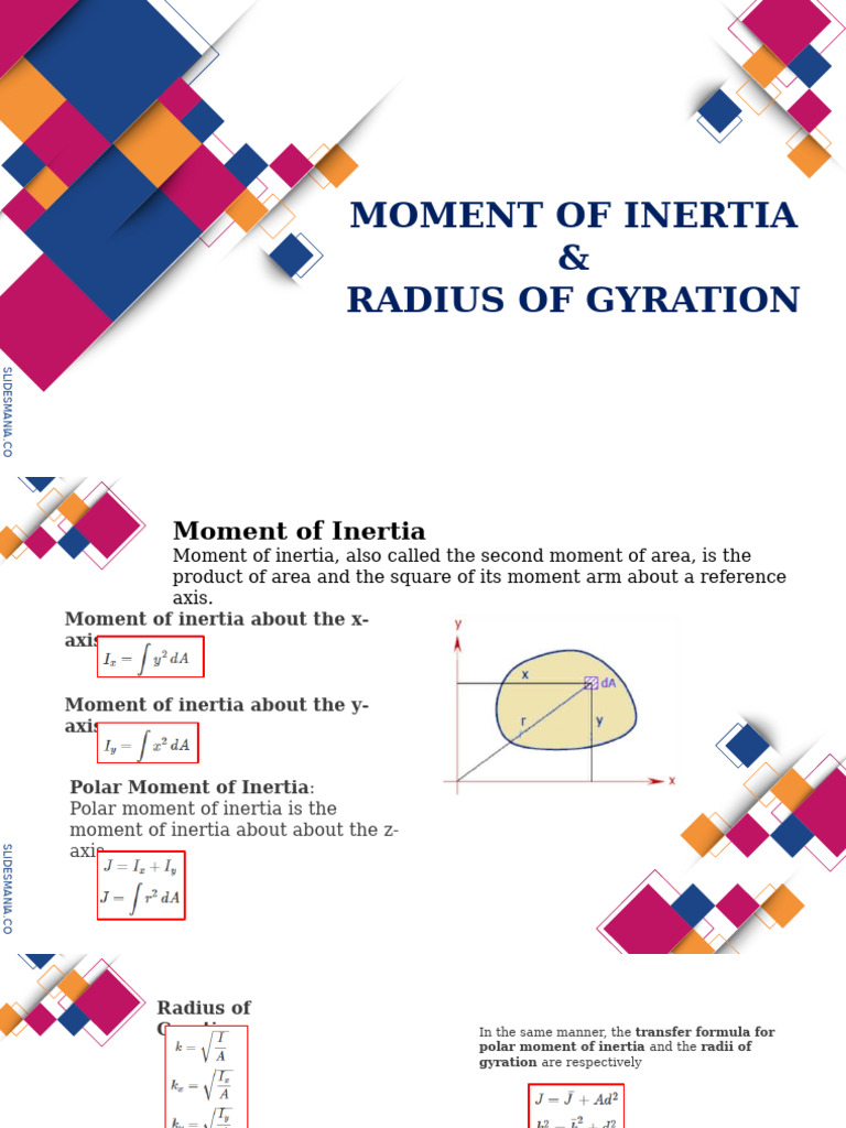 Moment of Inertia | PDF