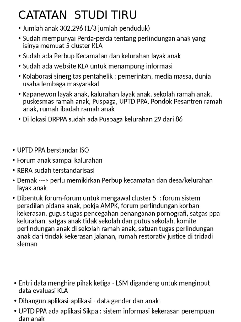 Catatan Studi Tiru | PDF