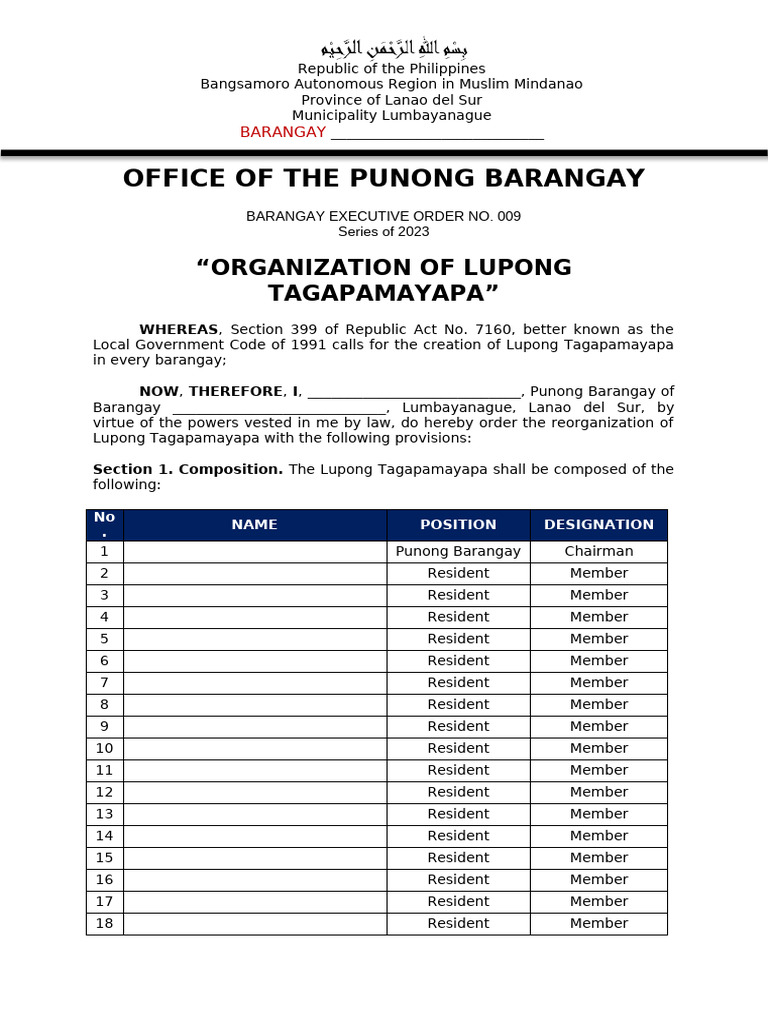 010 Lupong Tagapamayapa | PDF
