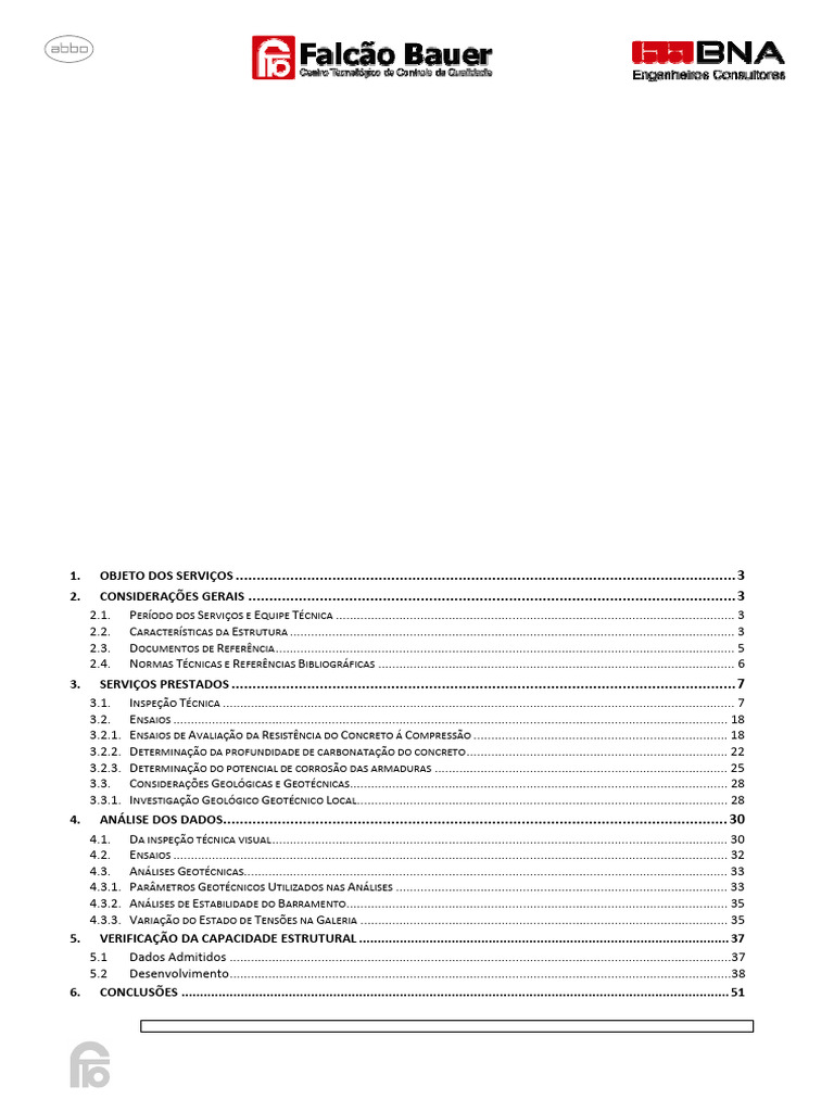 Falcão Bauer-Rel. Téc. - Rev.2 | PDF