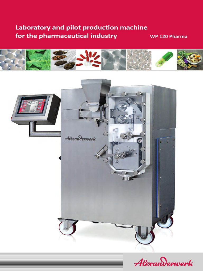 WP 120 Pharma Roll Compactor | PDF