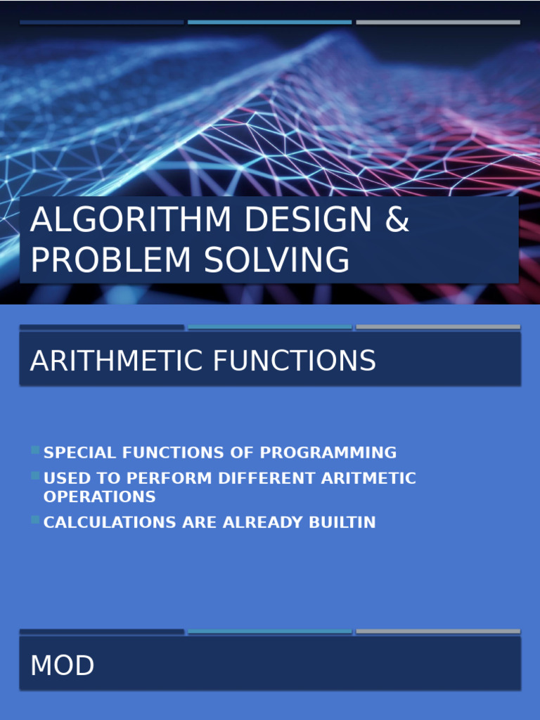 Lect 9 Arithmetic Functions | PDF