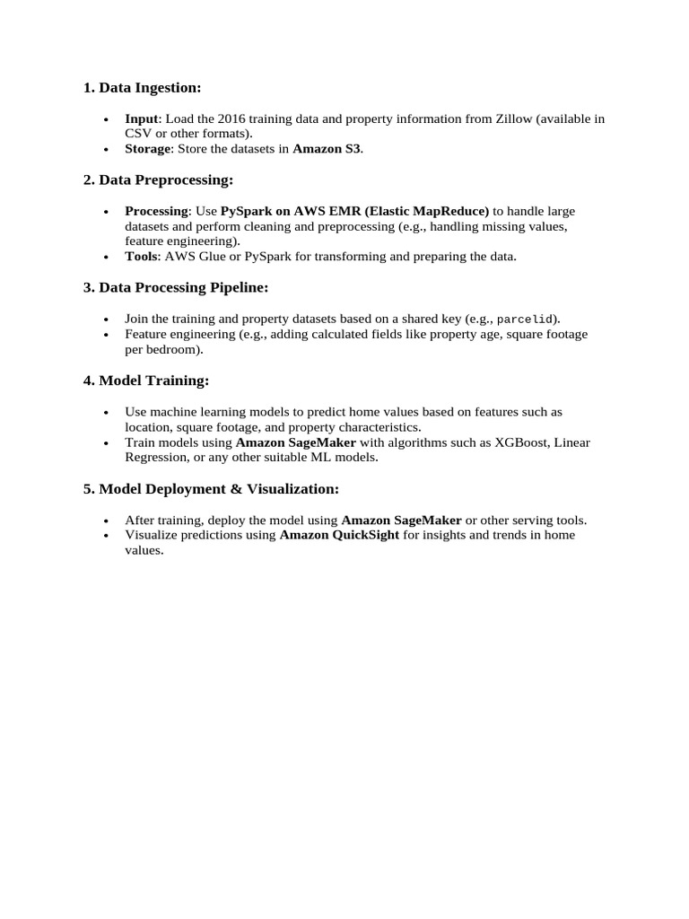 Data Ingestion:: Input Storage Amazon S3 | PDF