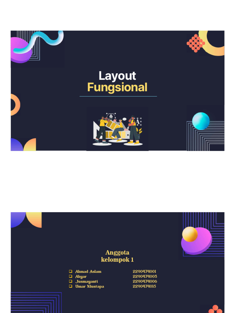 Tugas Kelompok 1 Layout Fungsional | PDF