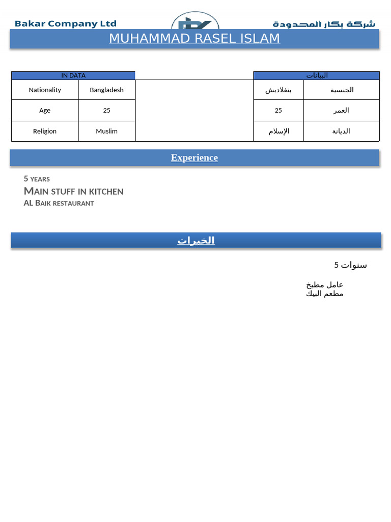 Muhammad Rasel Islam | PDF