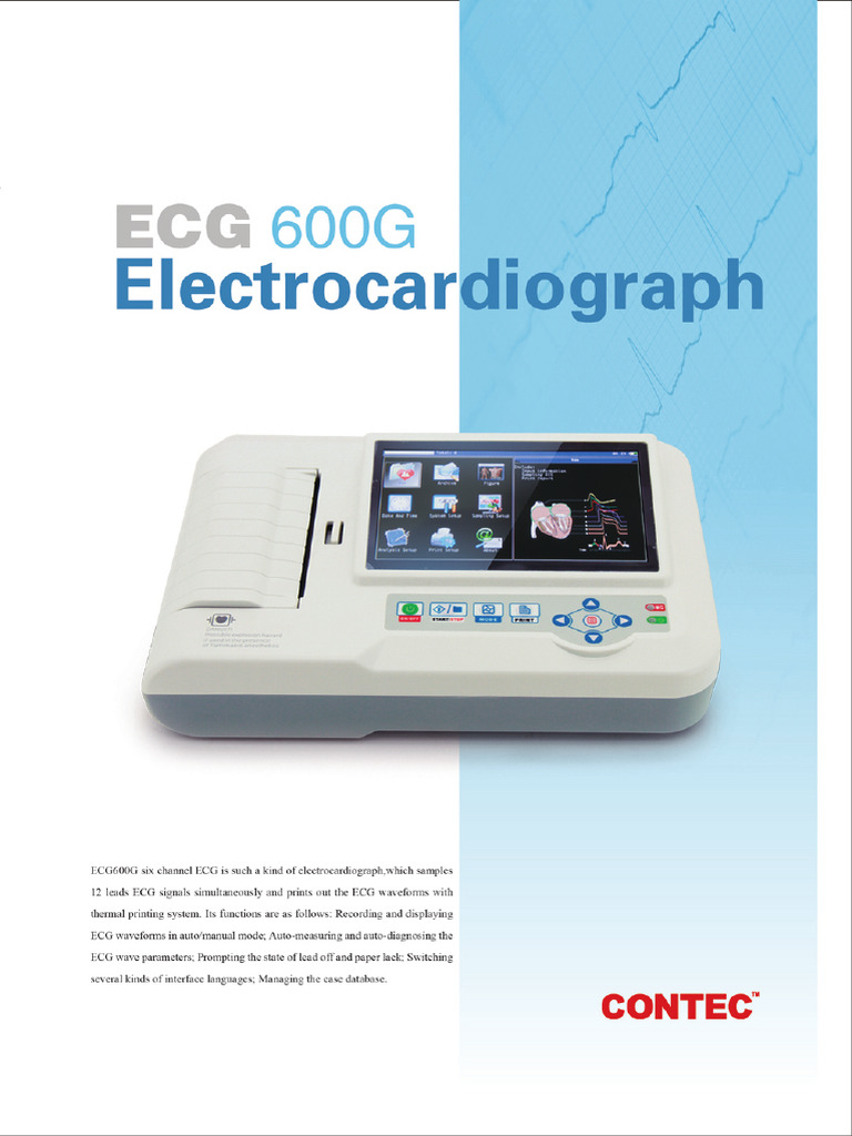 CONTEC-ECG600G | PDF