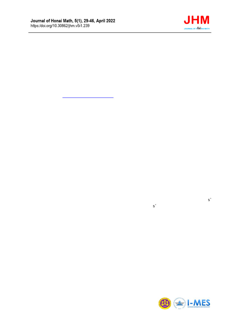 JHM Vol 5 No 1 - 2022 | PDF