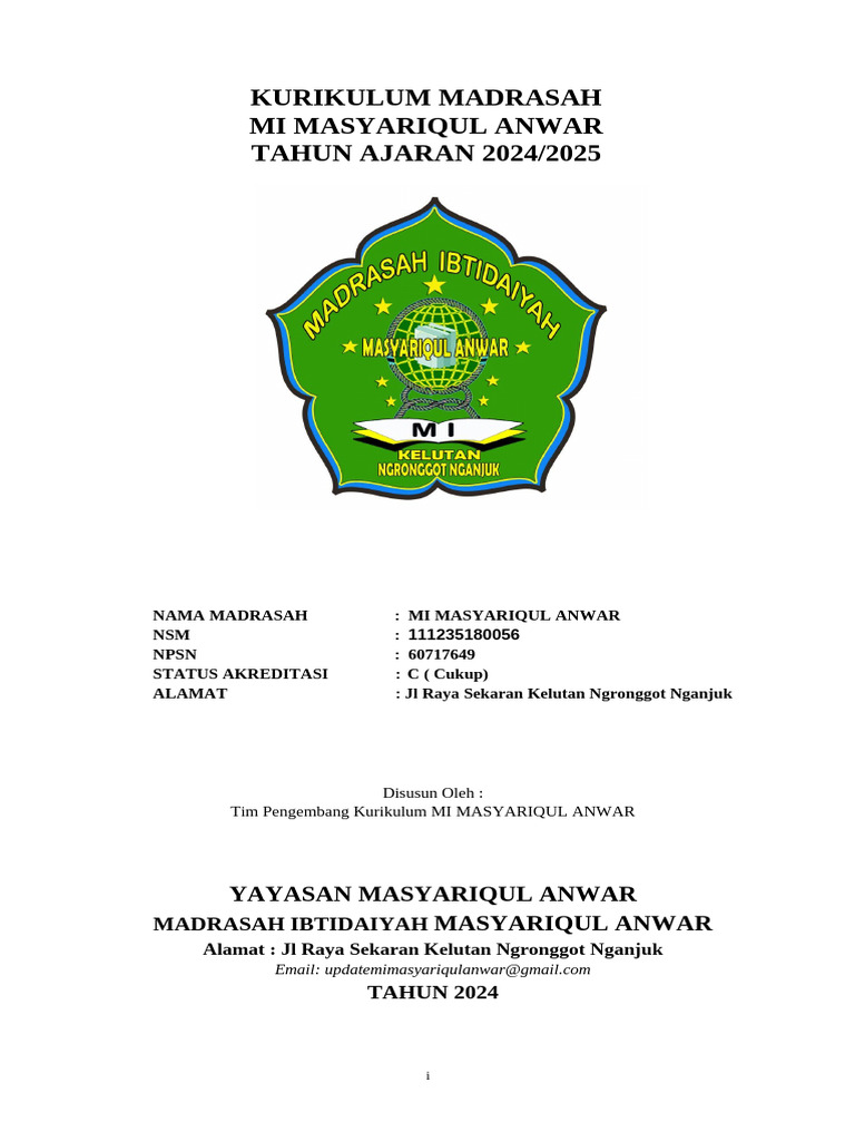 Cover-Daftar Isi | PDF